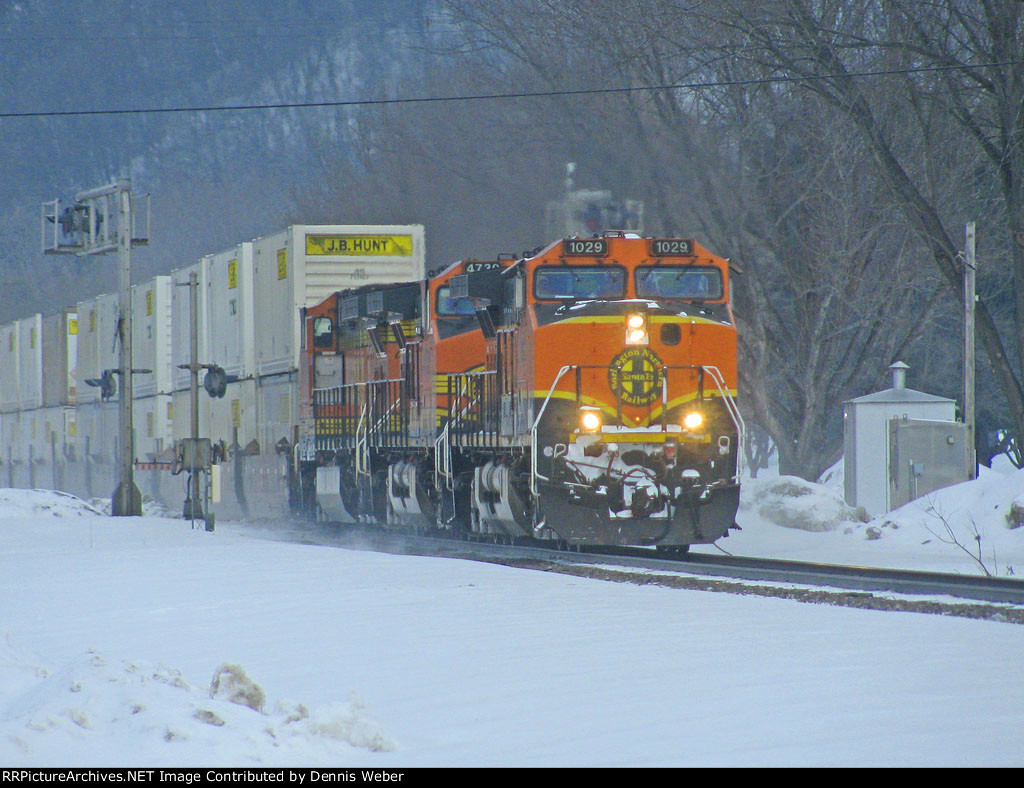 BNSF 1029, BNSF's Aurora Sub.